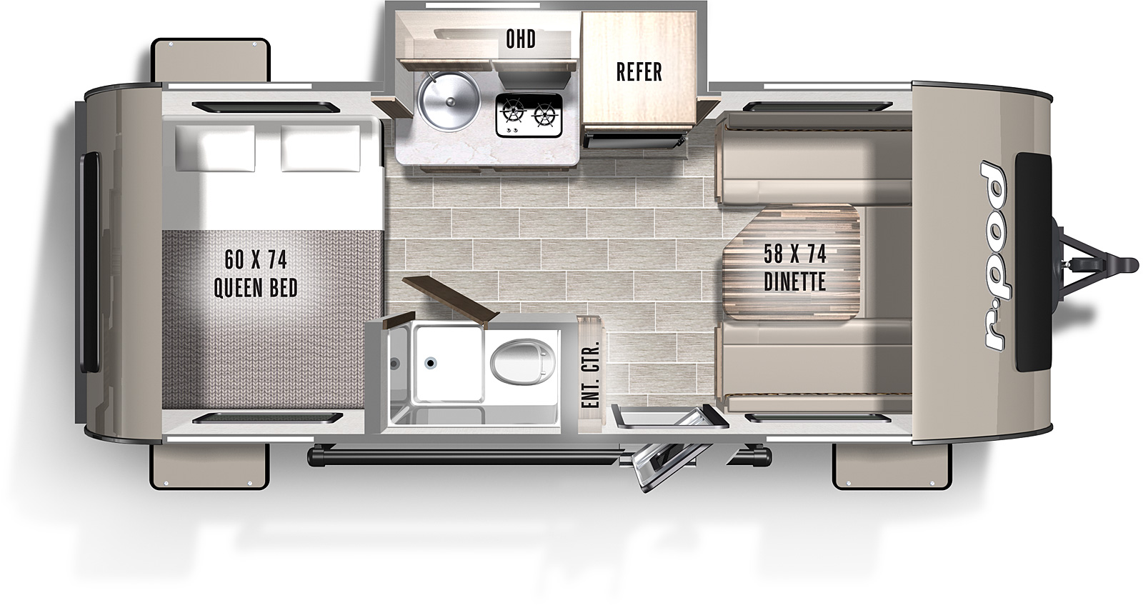 2017 R Pod 178 Floor Plan | Floor Roma