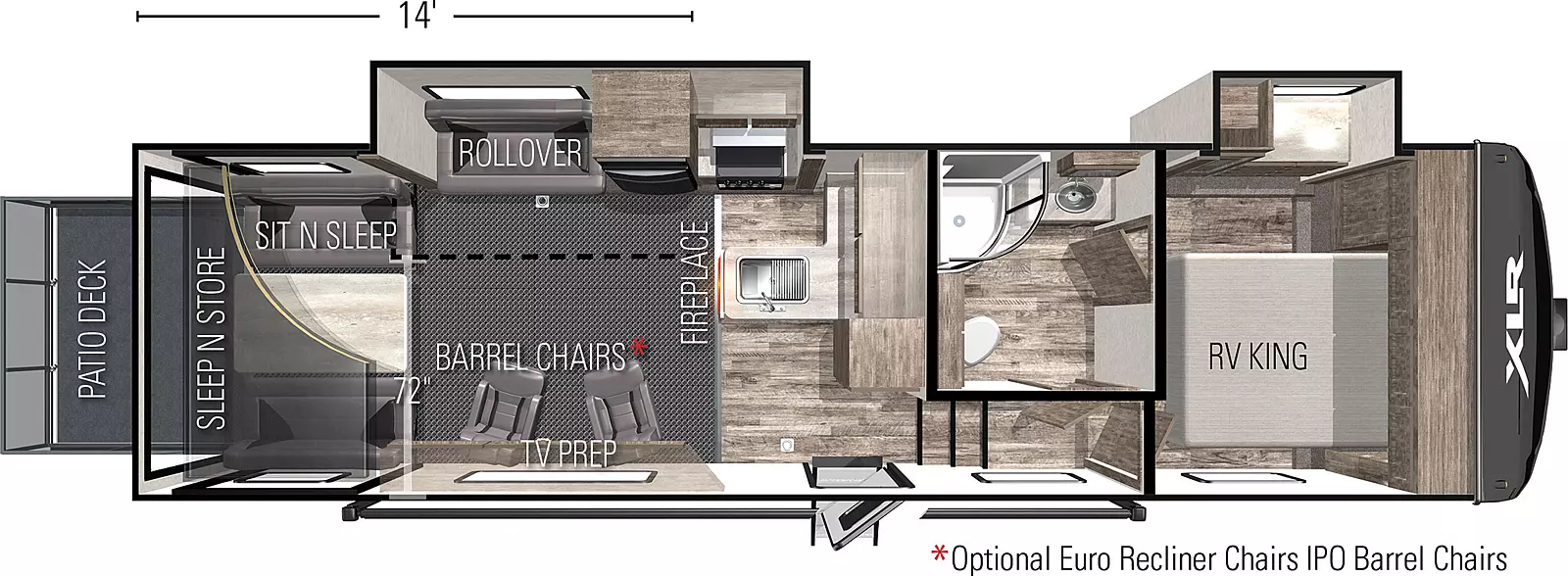 Xlr Boost Floorplans - Forest River RV