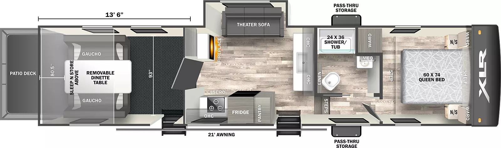 Xlr Boost Floorplans - Forest River RV