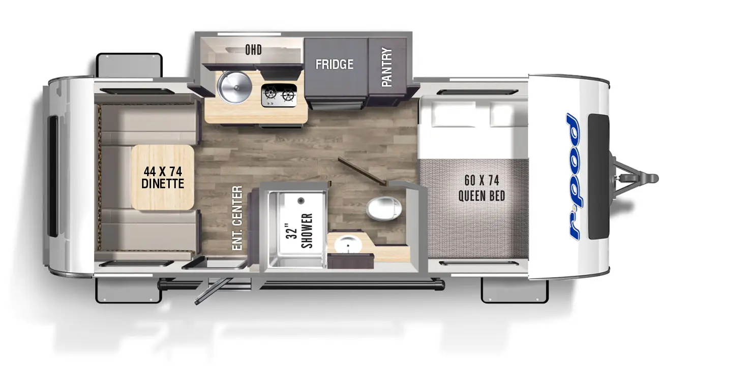 r-pod Travel Trailers - Forest River RV