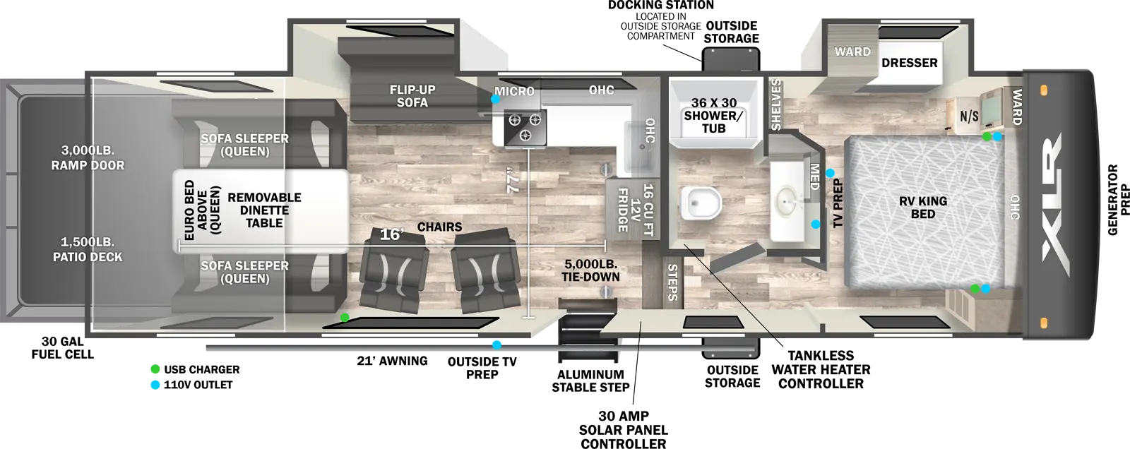Xlr Boost Floorplans - Forest River RV