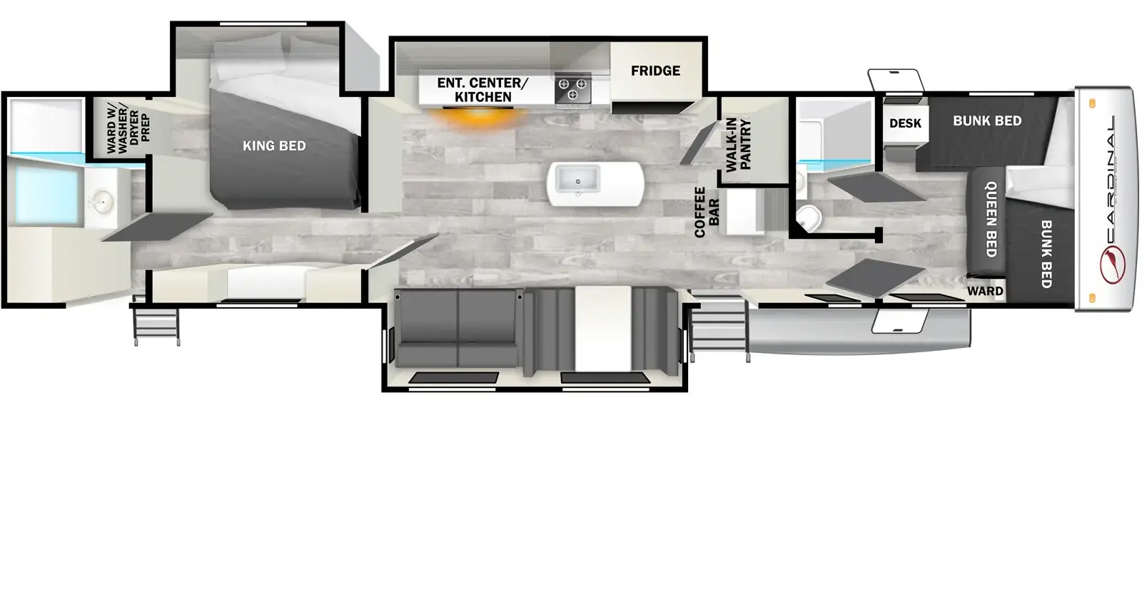 Cardinal Fifth Wheels - Forest River RV