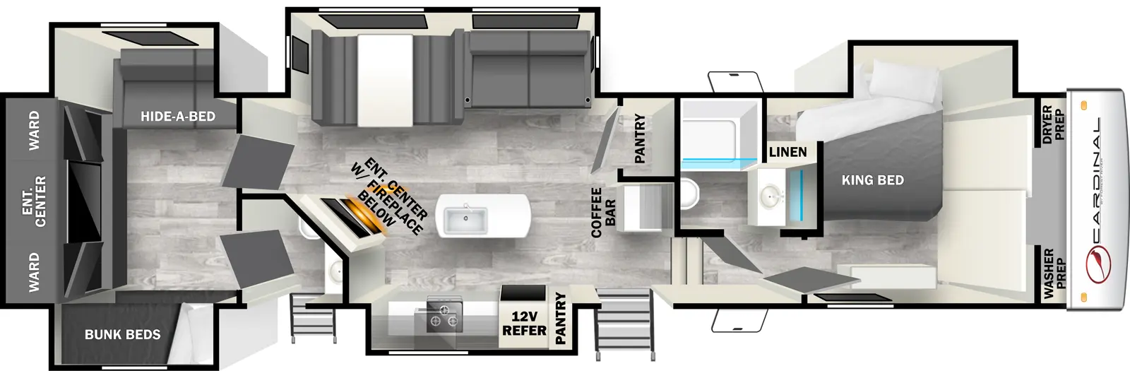 Cardinal Floorplans - Forest River RV