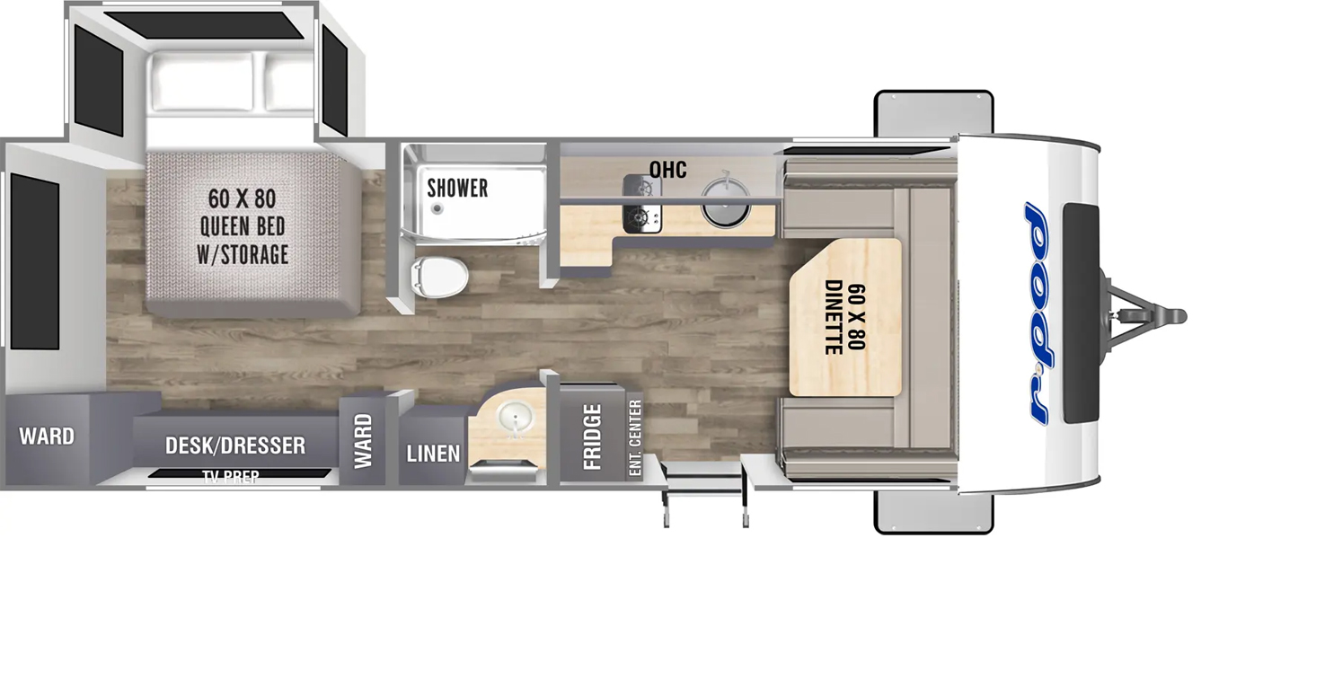 r-pod Travel Trailers - Forest River RV
