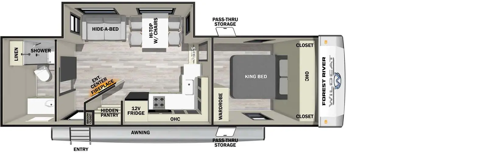Wildcat Fifth Wheels - Forest River RV