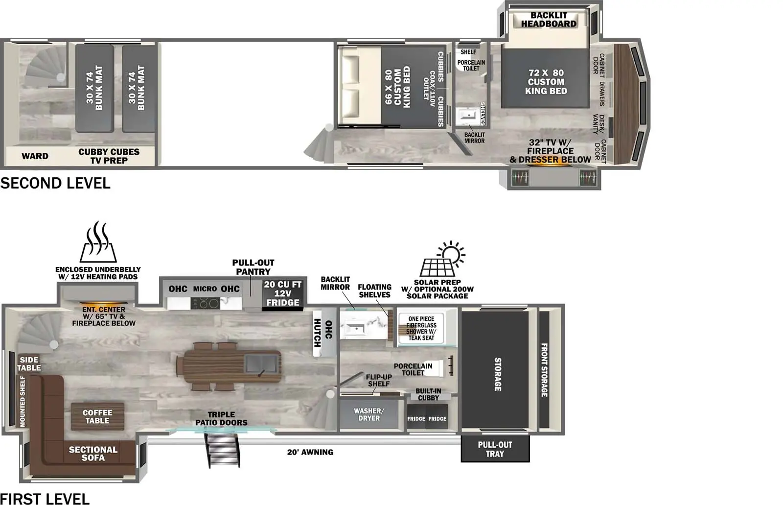 Salem Hemisphere Fifth Wheels - Forest River RV