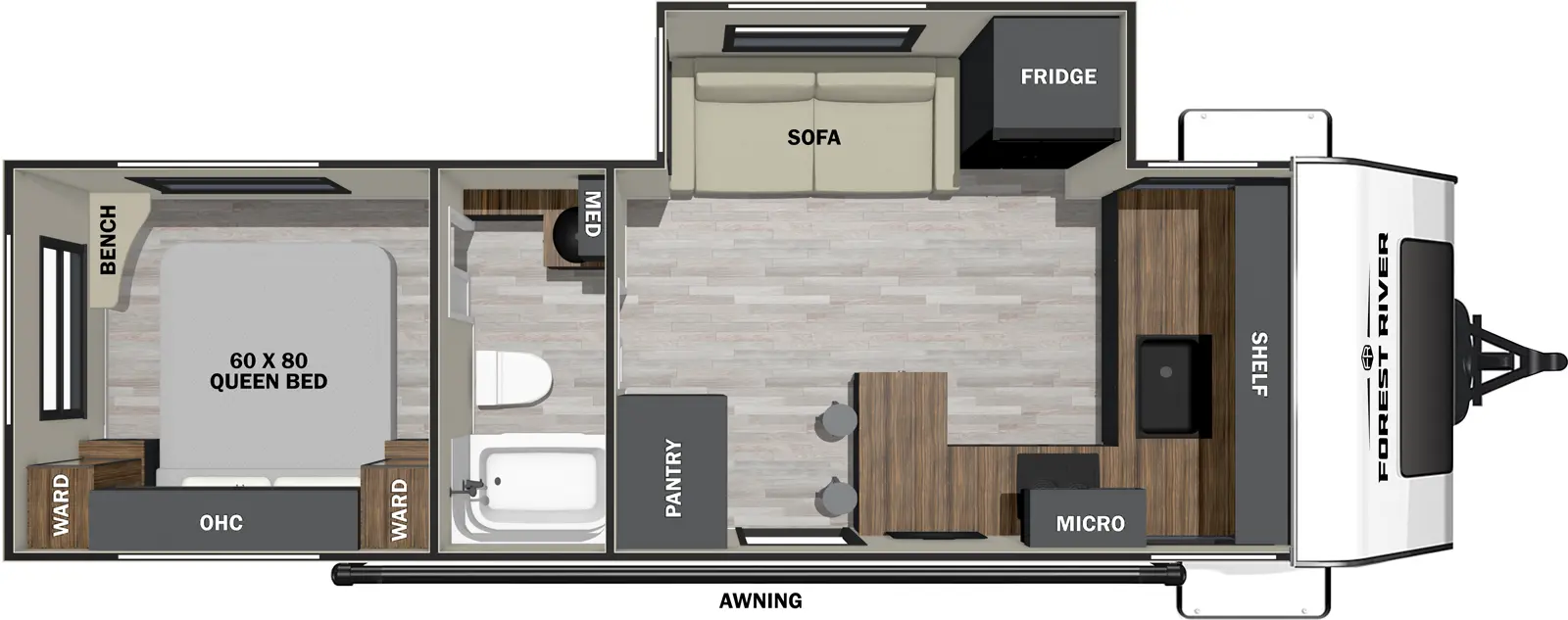 Ibex Floorplans - Forest River RV
