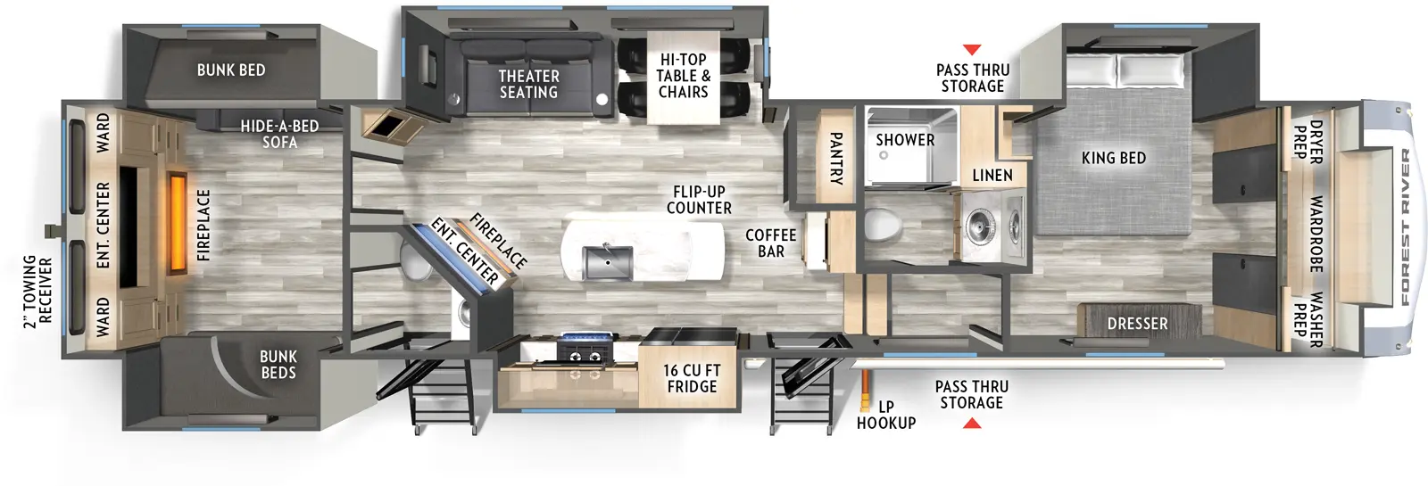 Cardinal Floorplans - Forest River RV