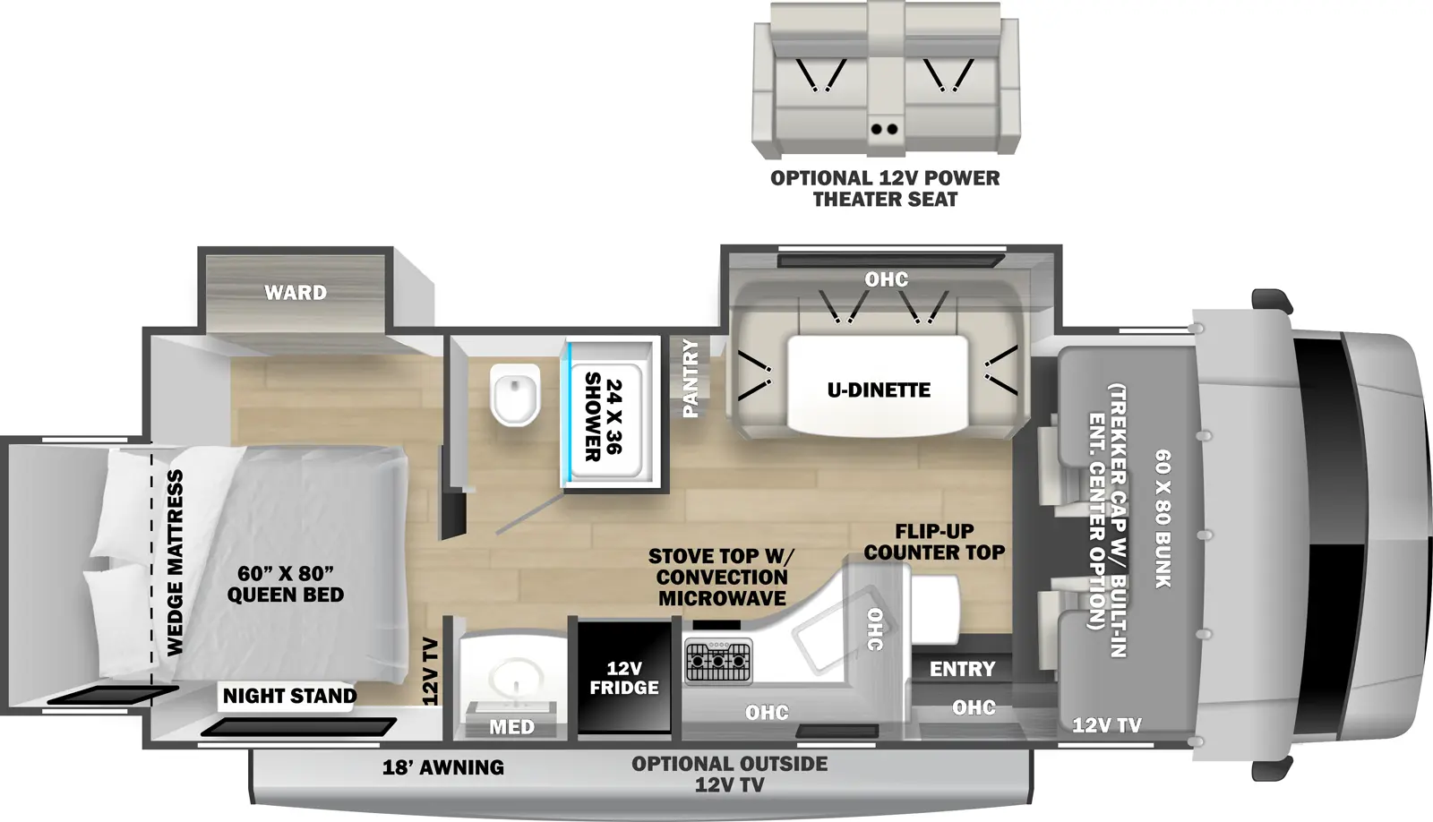 Sunseeker Floorplans - Forest River RV