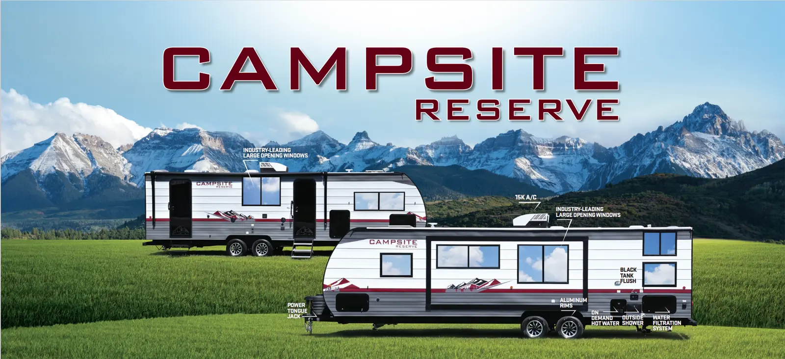 Campsite Reserve Travel Trailers - Forest River RV