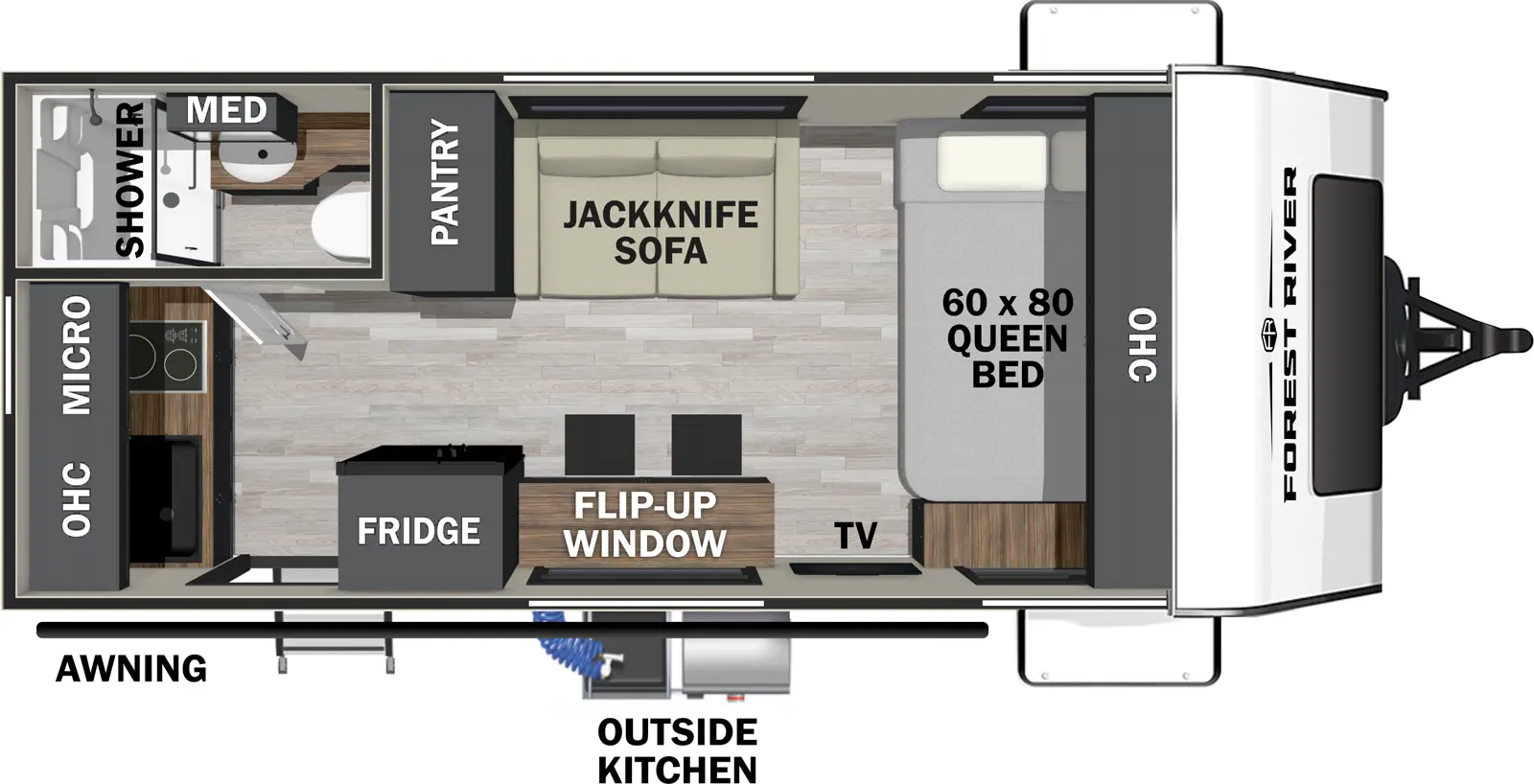 Ibex Floorplans - Forest River RV