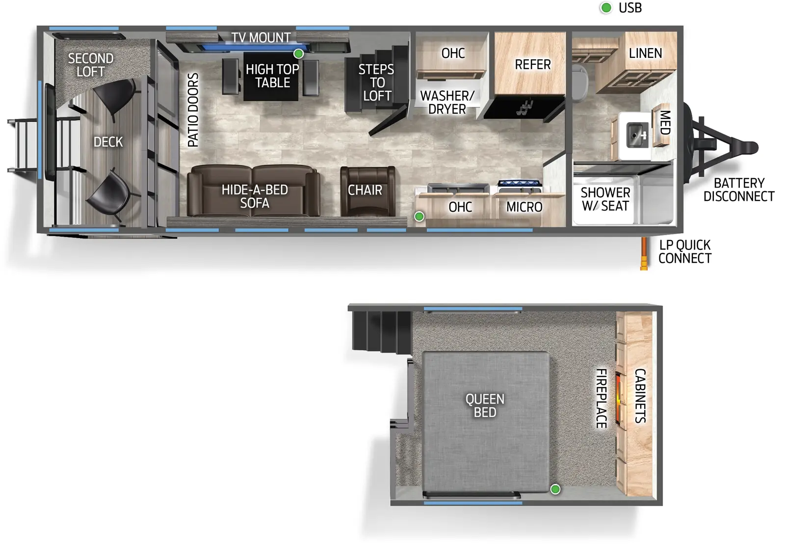 Cherokee Black Label Floorplans - Forest River RV