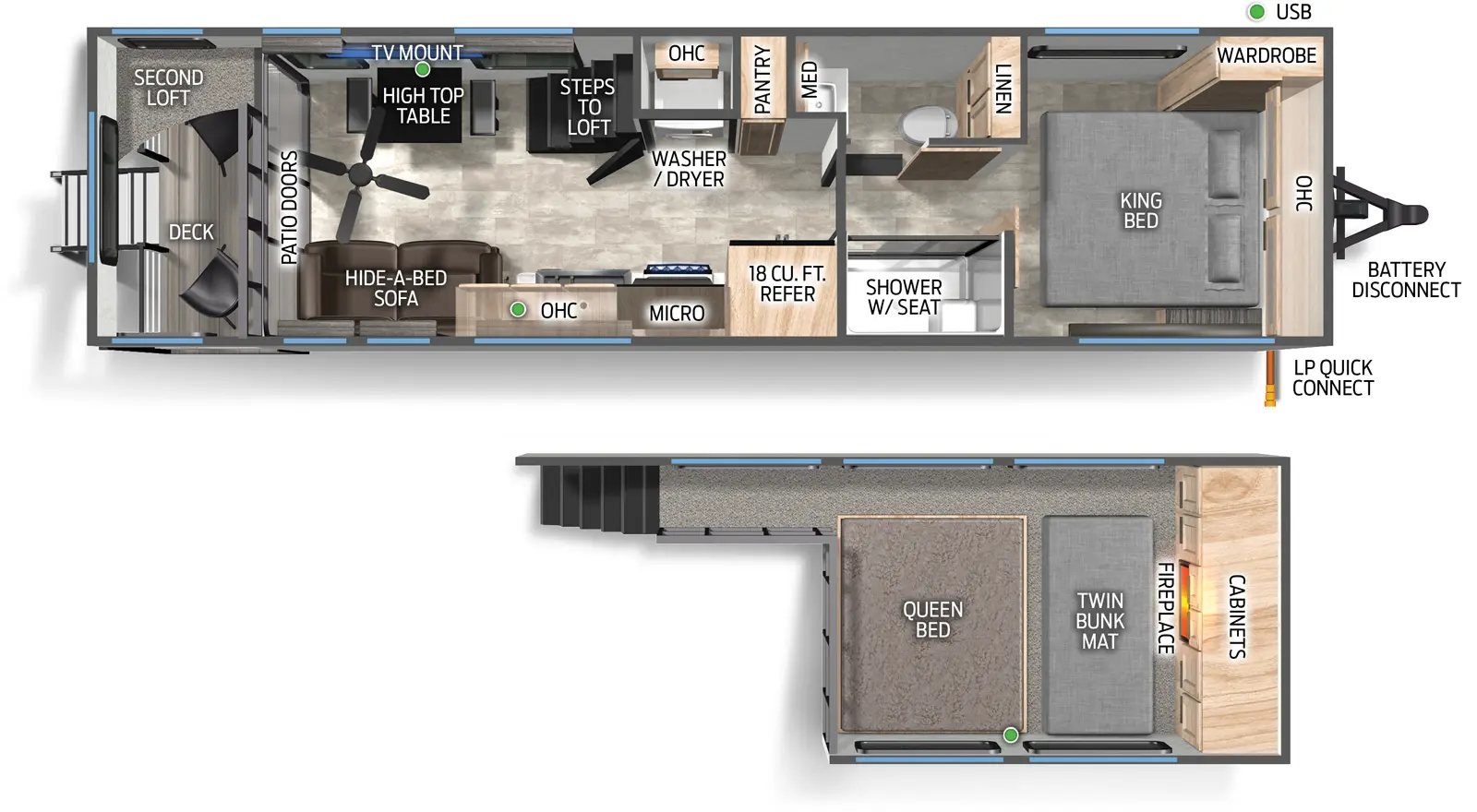 Cherokee Black Label Floorplans - Forest River RV