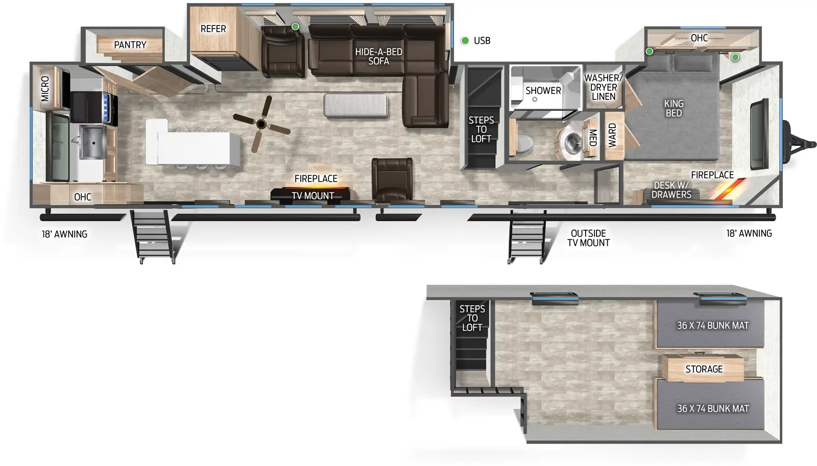 Cherokee Black Label Floorplans - Forest River RV