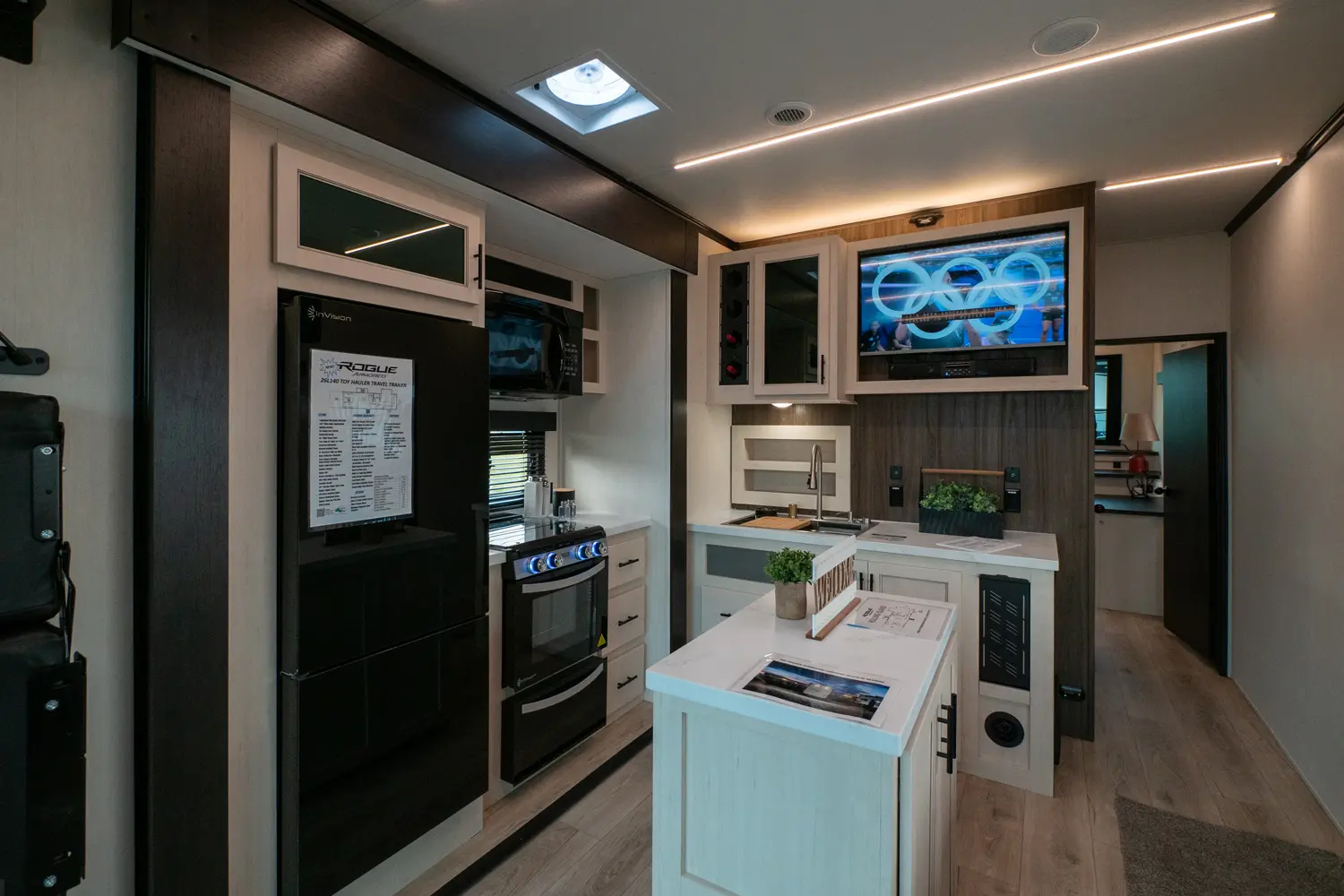 Cherokee Rogue Armored Travel Trailers Toy Haulers - Forest River RV