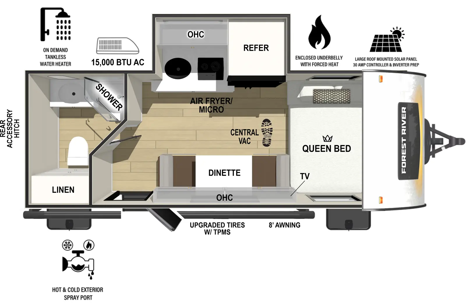 R Pod Floorplans - Forest River RV