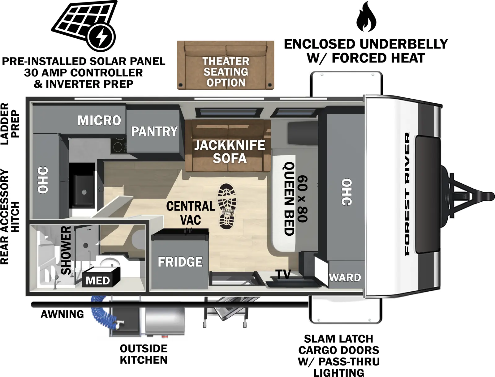 Ibex Floorplans - Forest River RV