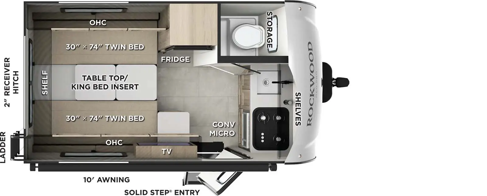 Rockwood Geo Pro Travel Trailers - Forest River RV
