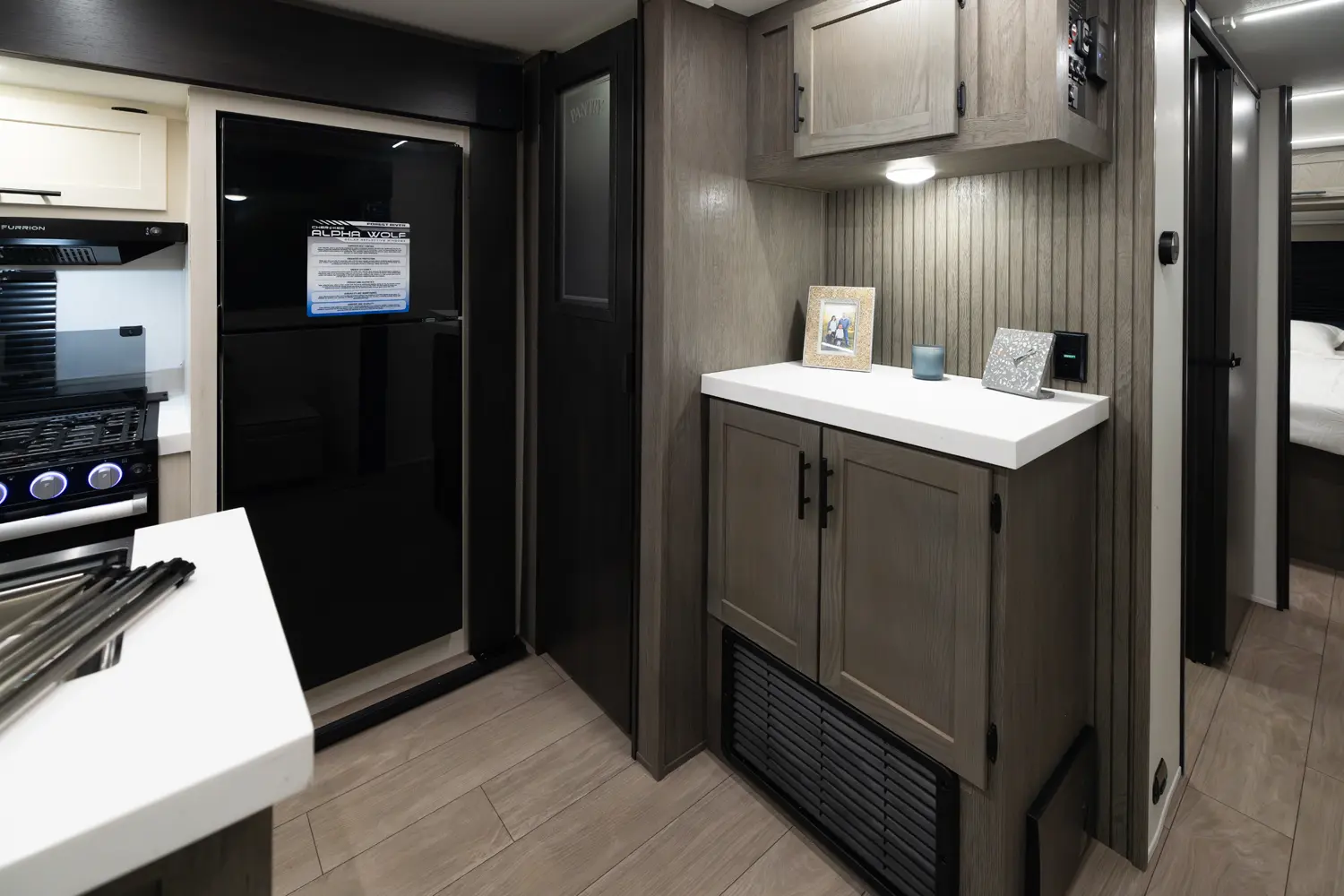 2026 Alpha Wolf 26RL Floorplan - Forest River RV