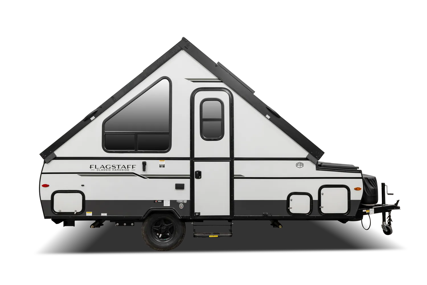2026 Flagstaff Hardside Pop-Up Campers T12ST Floorplan - Forest River RV