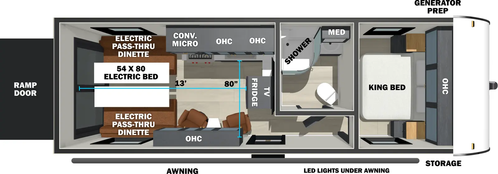 Sandstorm Floorplans - Forest River RV