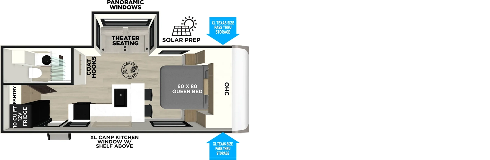 Wildwood Heritage Glen Travel Trailers - Forest River RV