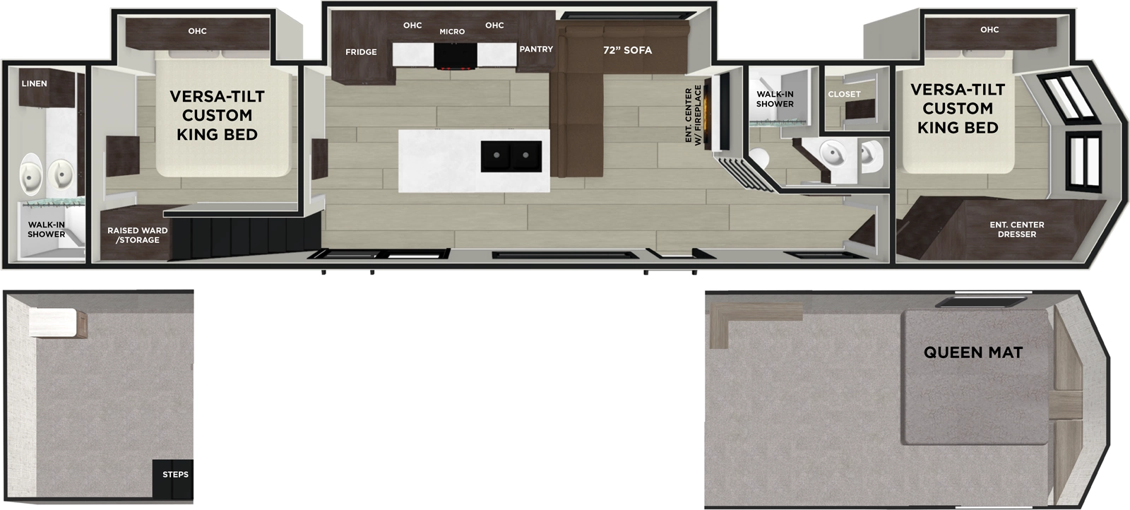 2026 Salem Villa 40ZZZ Floorplan - Forest River RV